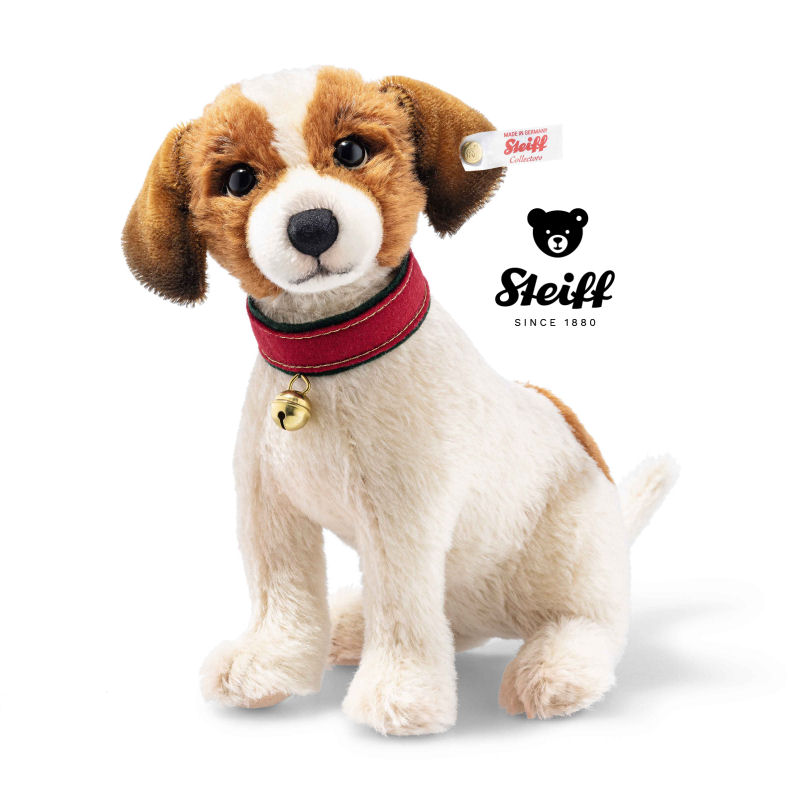 Steiff 007347 MATTY JACK RUSSELL TERRIER DOG RMS MOHAIR | Two4Toys