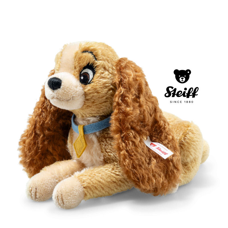 2025 Steiff 356223 DISNEY LADY HOND 70ste VERJAARDAG | Two4Toys