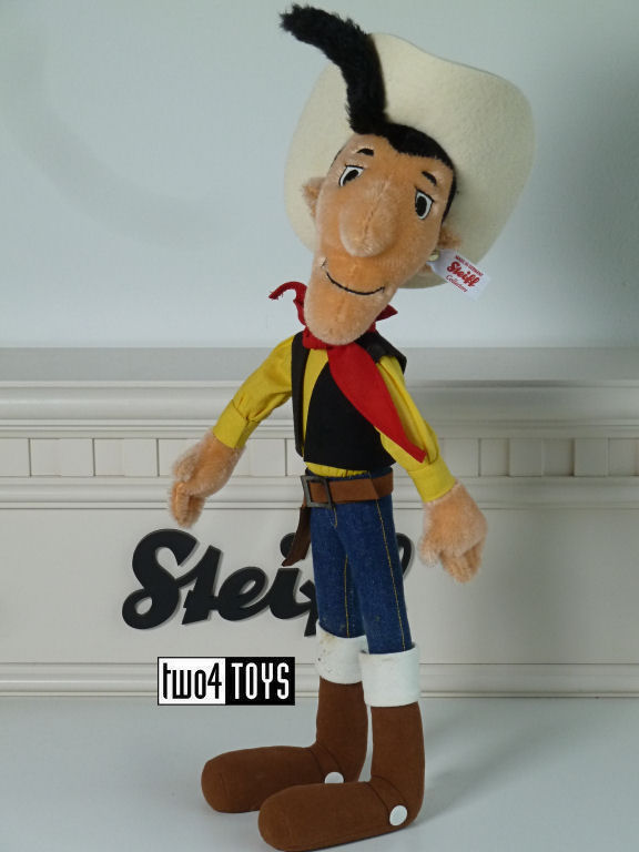 Steiff 674662 LUCKY LUKE COWBOY MEERKLEURIG MOHAIR | Two4Toys