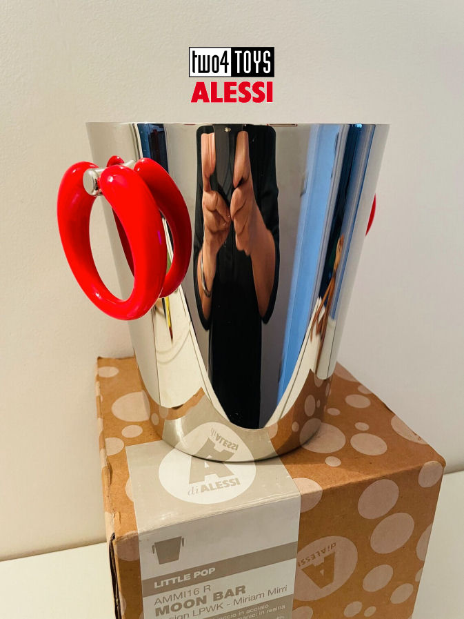 Alessi AMMI26 R | MOON BAR ICE BUCKET | MIRRIAM MIRRI | Two4Toys